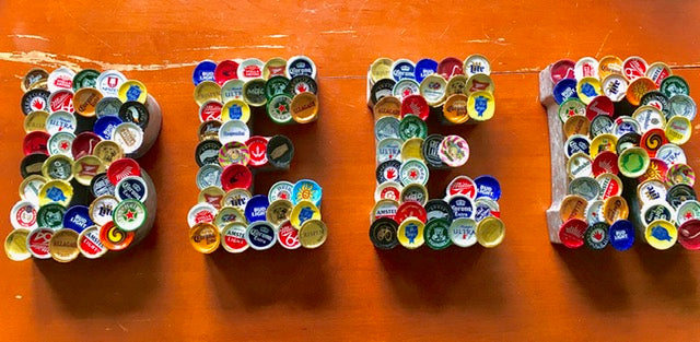 "Beer" Bottle Cap Signs – The Gimme Gauge